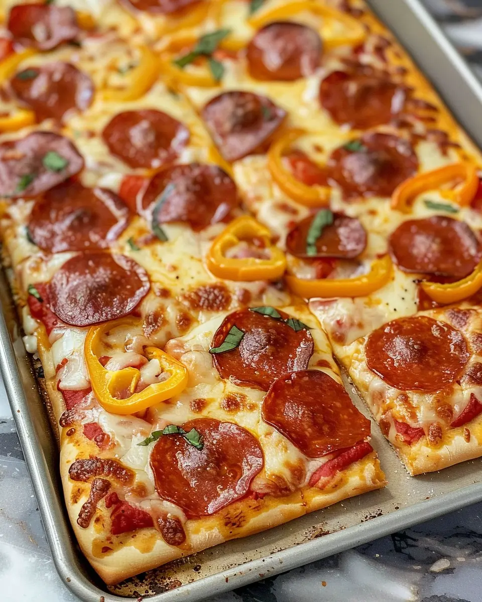 Sheet Pan Pizza