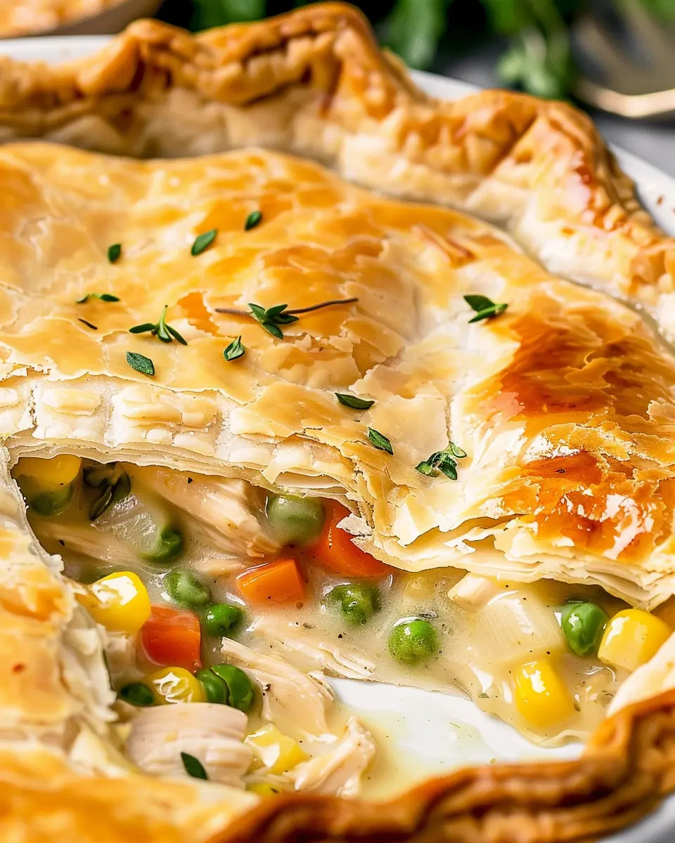 Homemade Easy Chicken Pot Pie Recipe