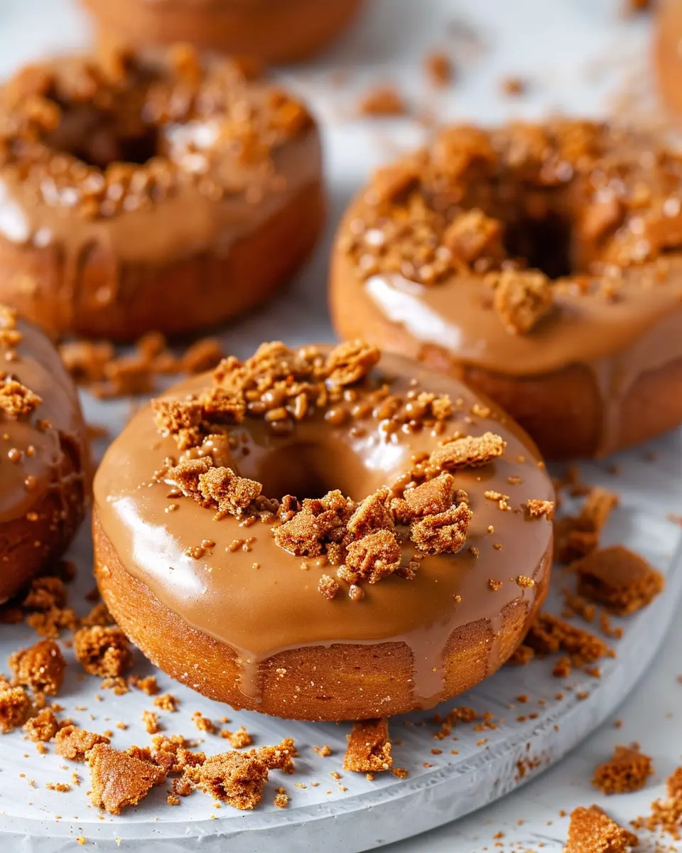 lotus biscoff donuts