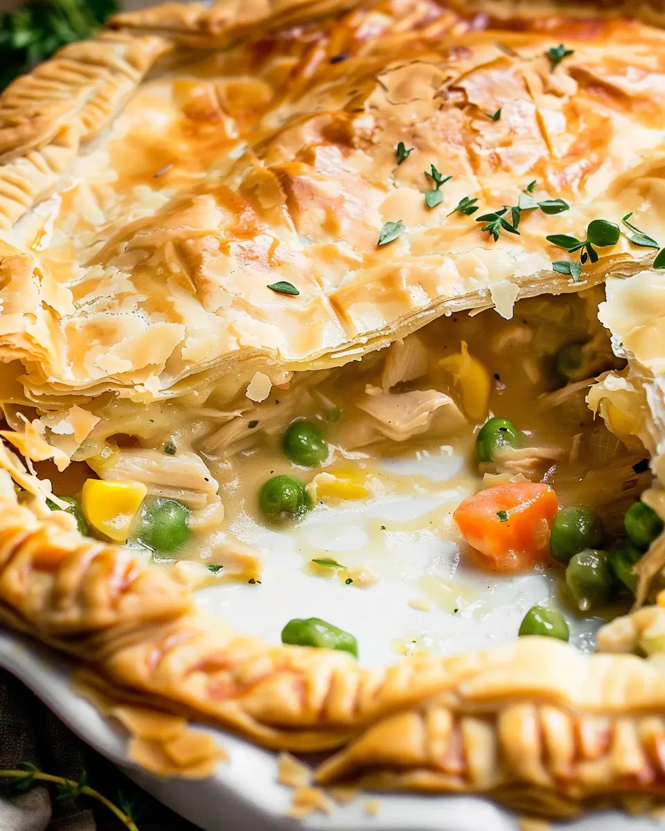 Homemade Easy Chicken Pot Pie Recipe